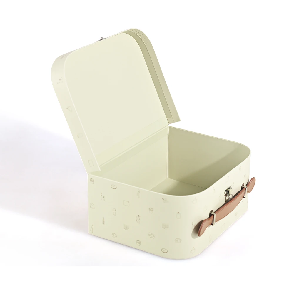 Custom Kids Doll Toys Box - Reusable Cardboard Suitcase