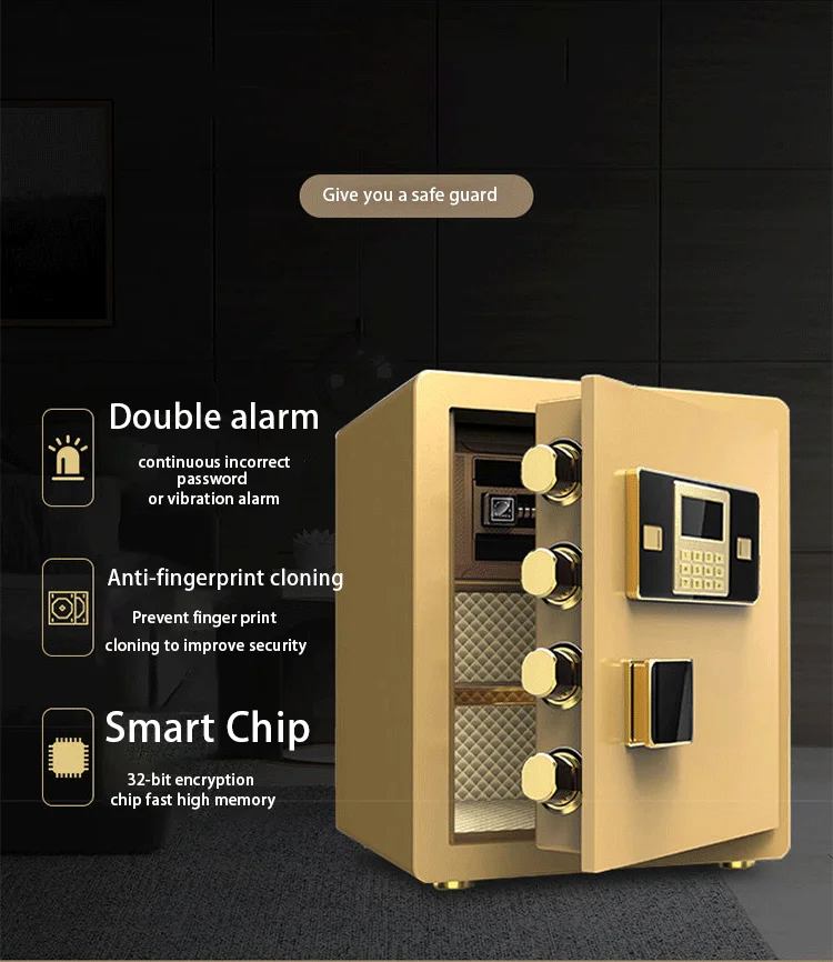 XBT-45 Fingerprint Safe Box - Secure Your Office Assets