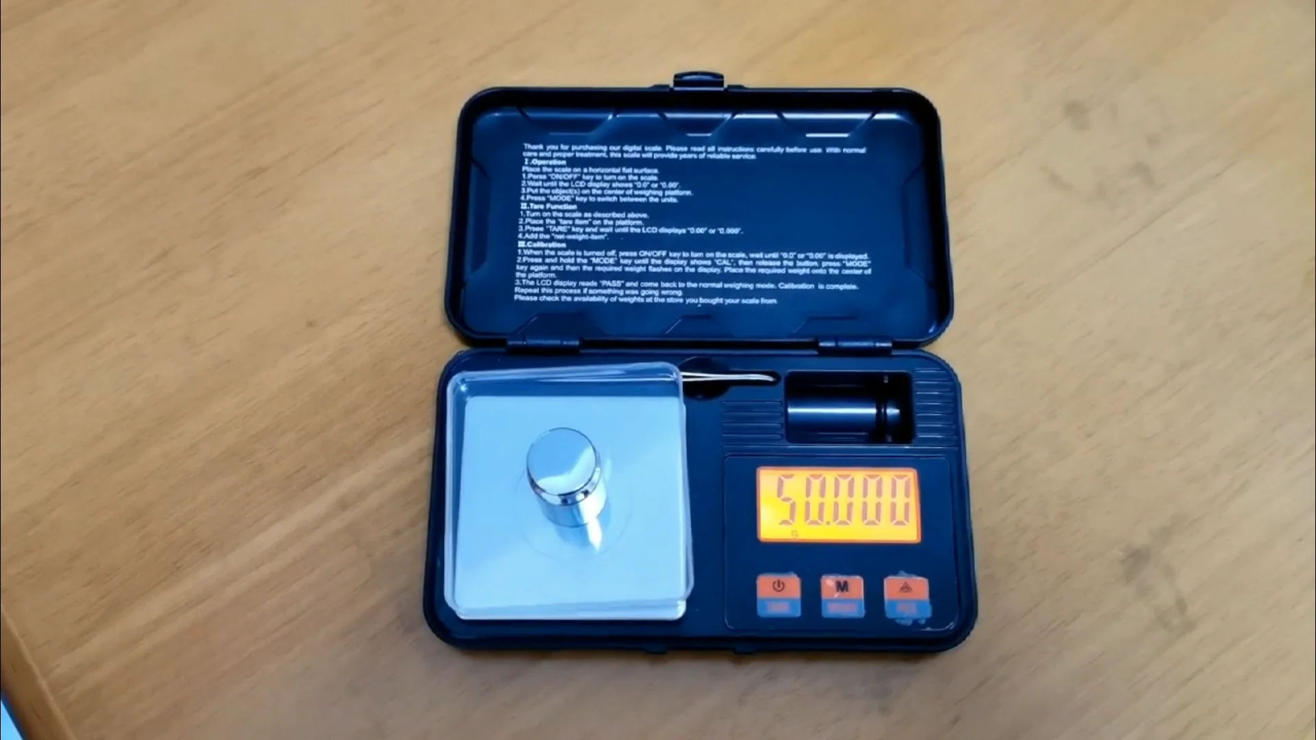 J&r 50g 0.001g Electric Machine Weighing Microgram Weight Scale ...