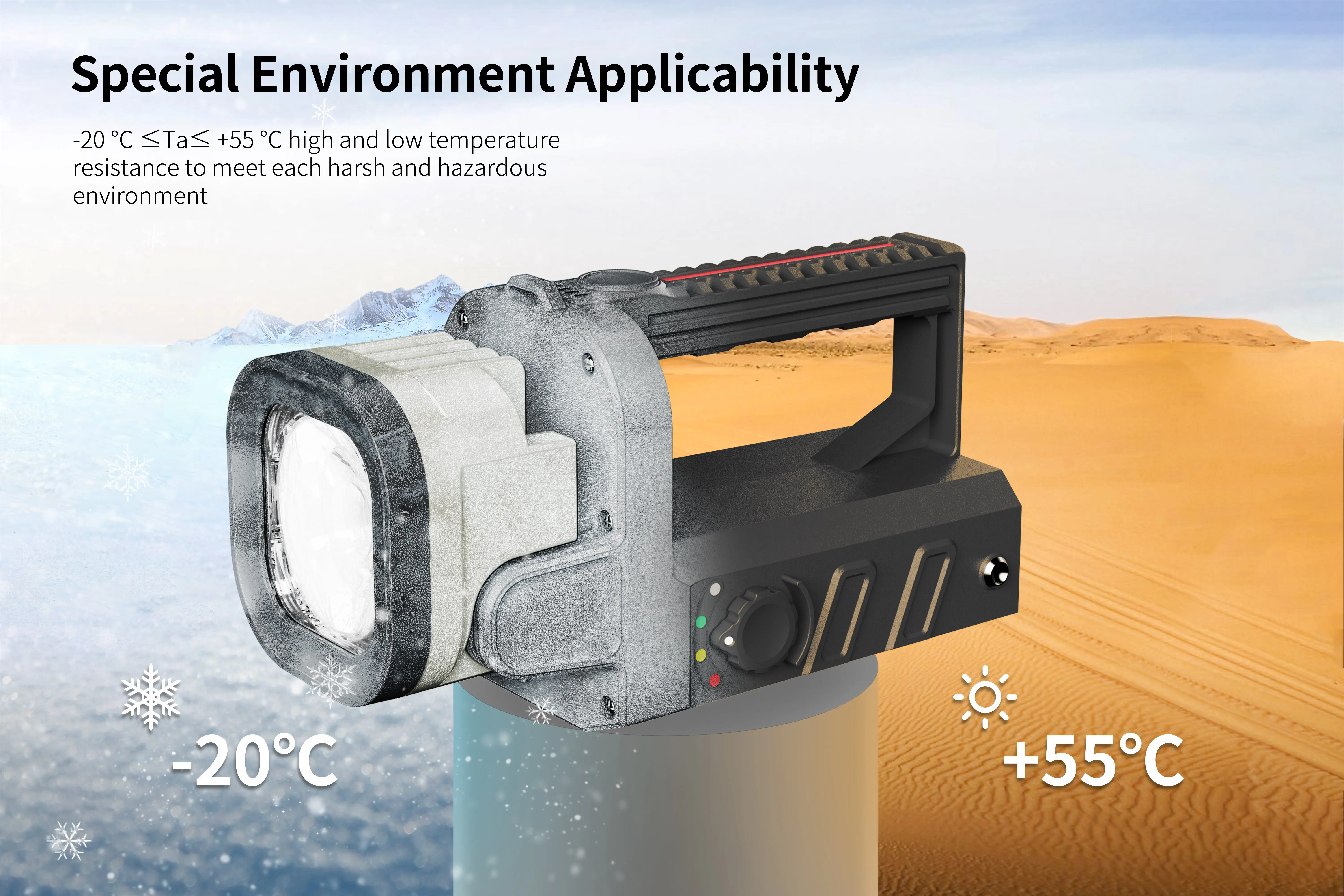 Atex Portable Lighting Explosion Proof Handheld Light Intrinsically ...