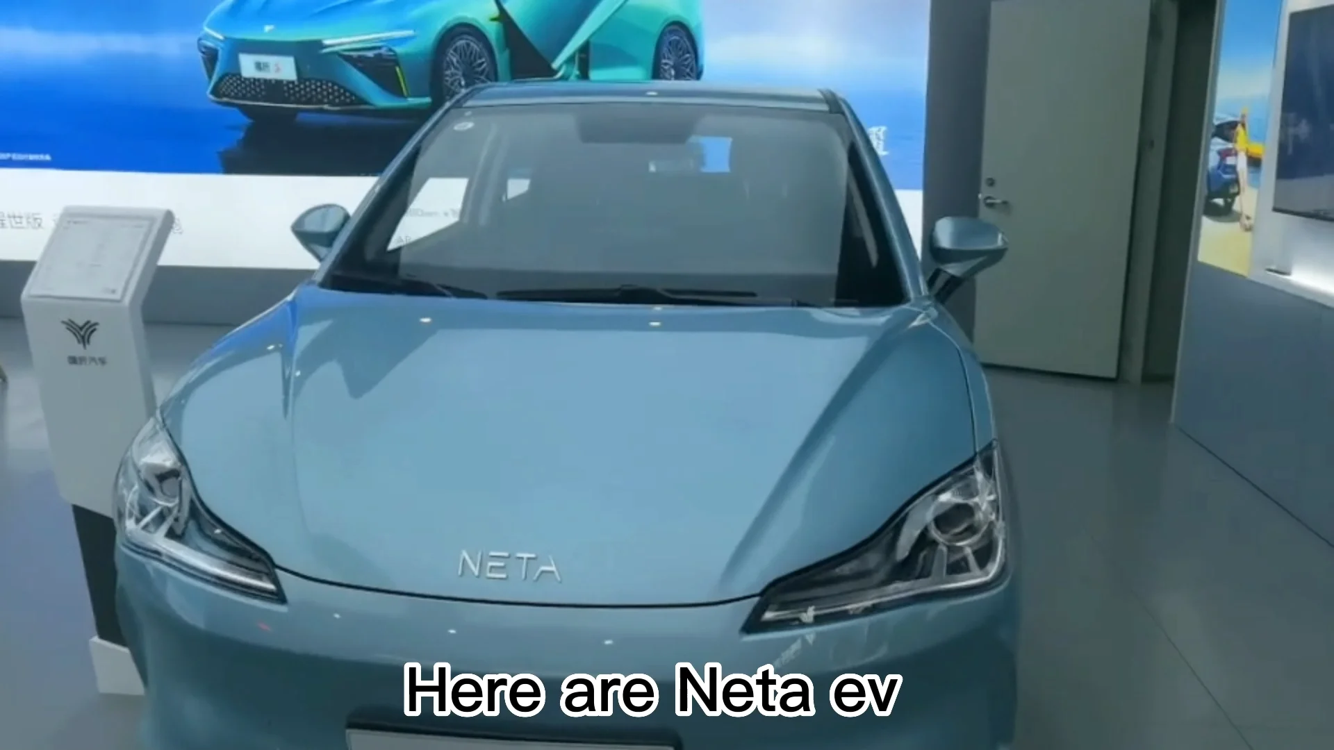 Neta V Ev Car Electric Car Charge 2022 New Energy Vehicles 5 Seat Electric Car Fast Speed ...
