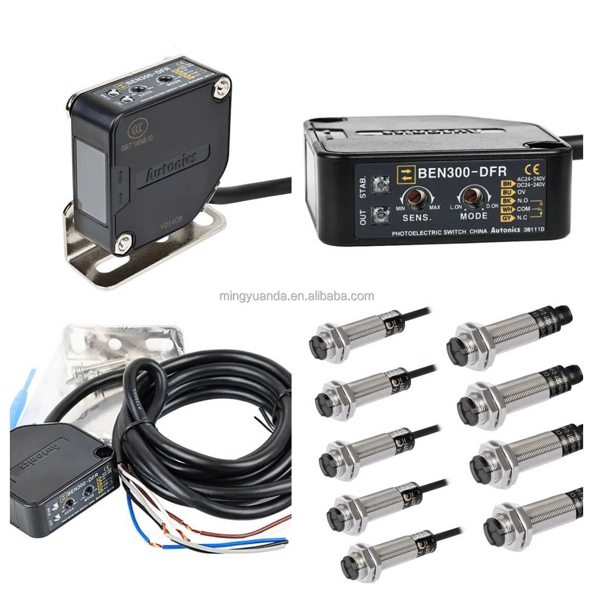 Original Korea Autonics photoelectric sensor switch BEN300-DFR BEN500 ...