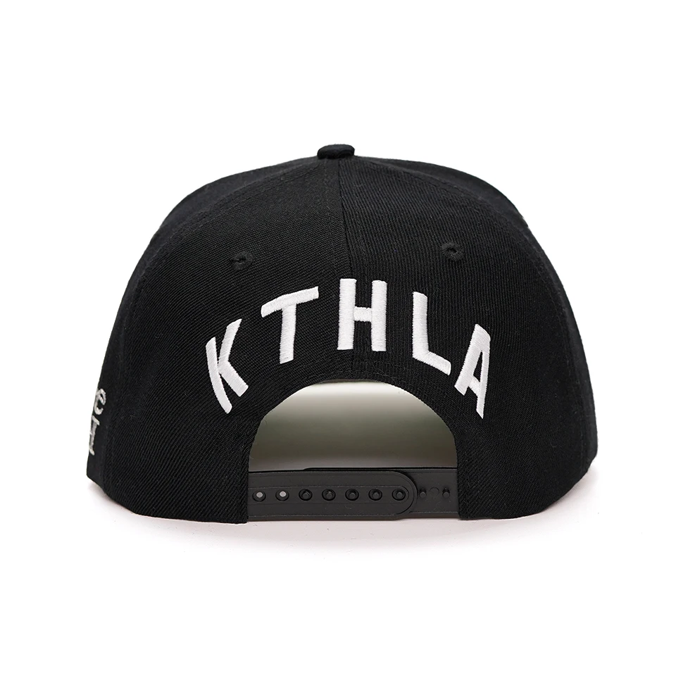 Custom 6 Panel Structured Caps with 3D Embroidered Logo