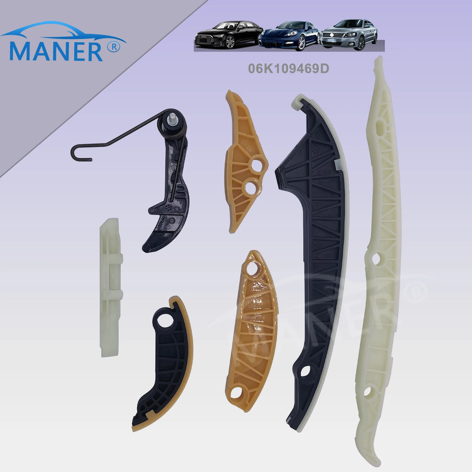 MANER Engine Timing Chain KIT Accessories 06K109469D for AUDI A5 A7 Q5 ...
