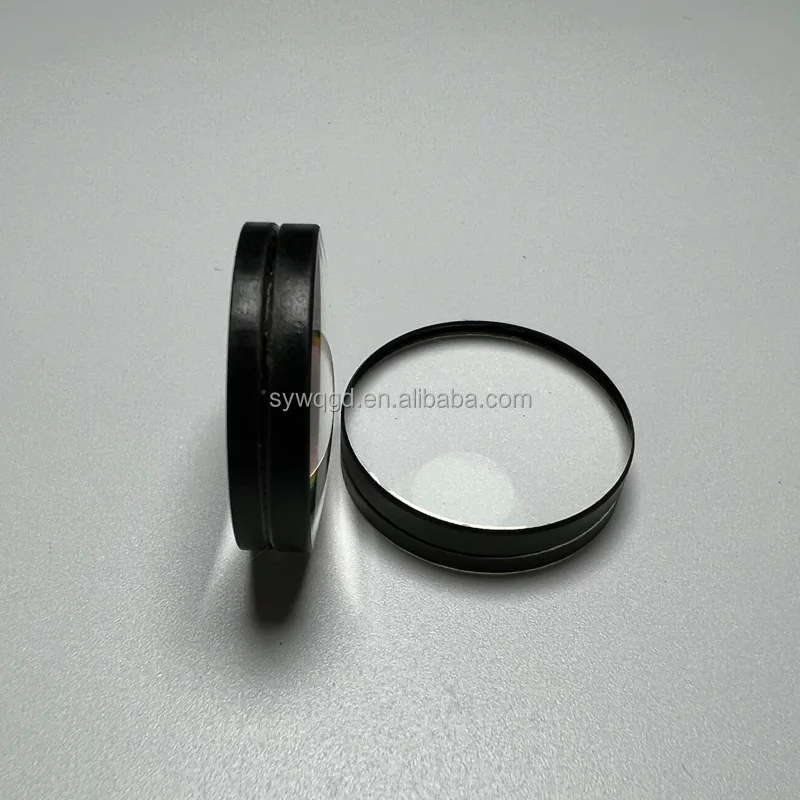 Glued Achromatic Dual Lens Optical Lens K9BK7B270 Quartz Camera ...