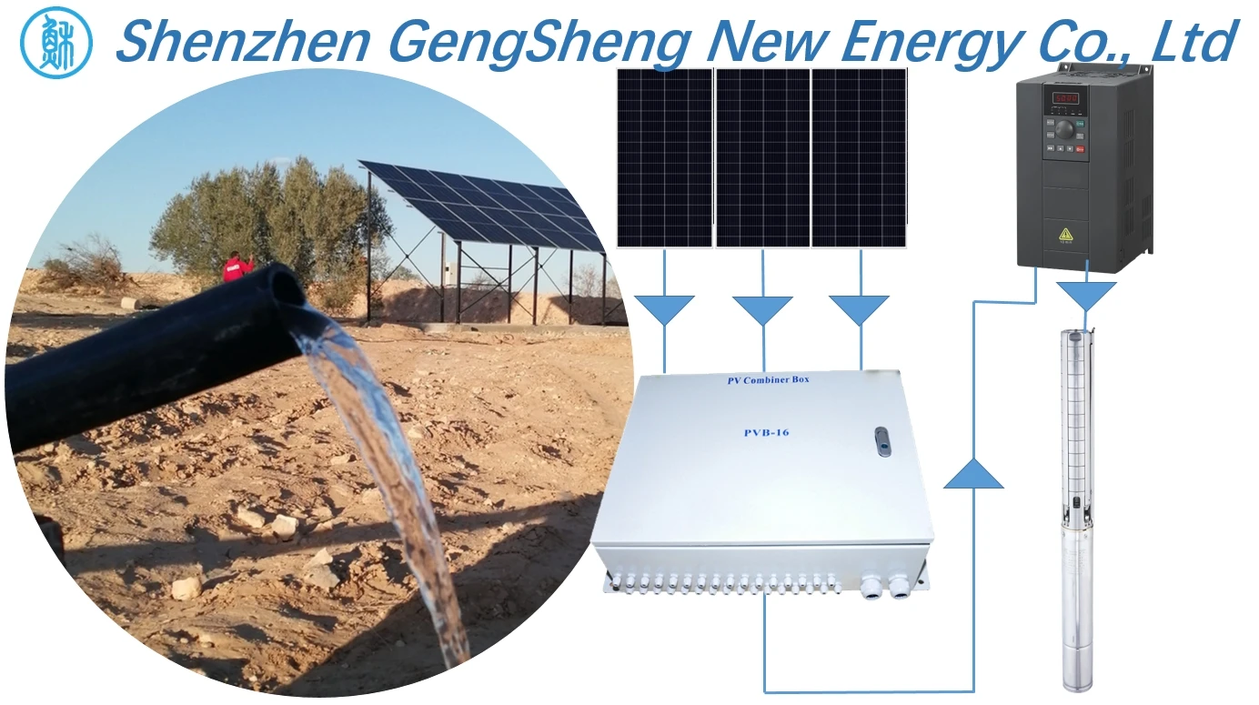 16 Input 1 Output Pv Combiner Box 16 Solar Arrays Connected In Parallel ...