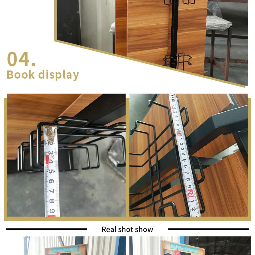 WoodHavenPro Wooden Pegboard Display Custom Wooden Signage Rolling ...