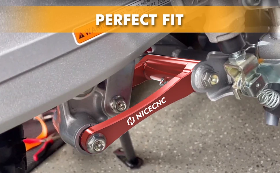 Nicecnc Aluminum Rear Drop Link Lowering Links Kit for Honda CRF300L ...