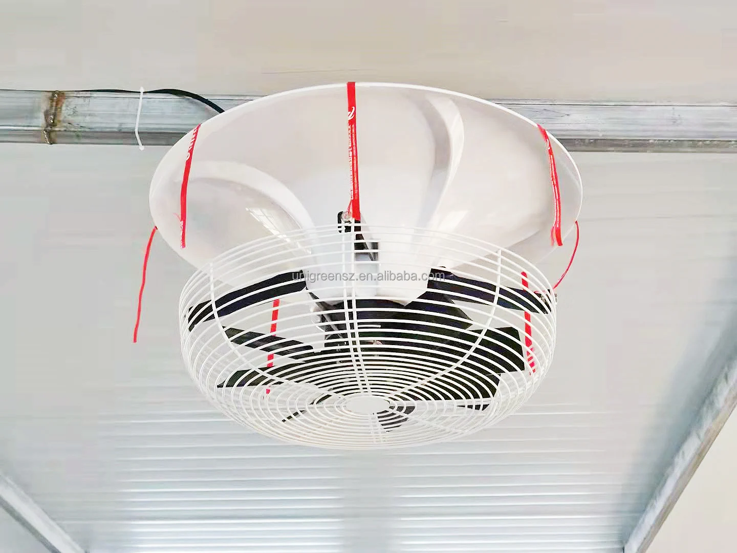 Unigreen Vertical Air Ceiling Circulation Fans for Greenhouses
