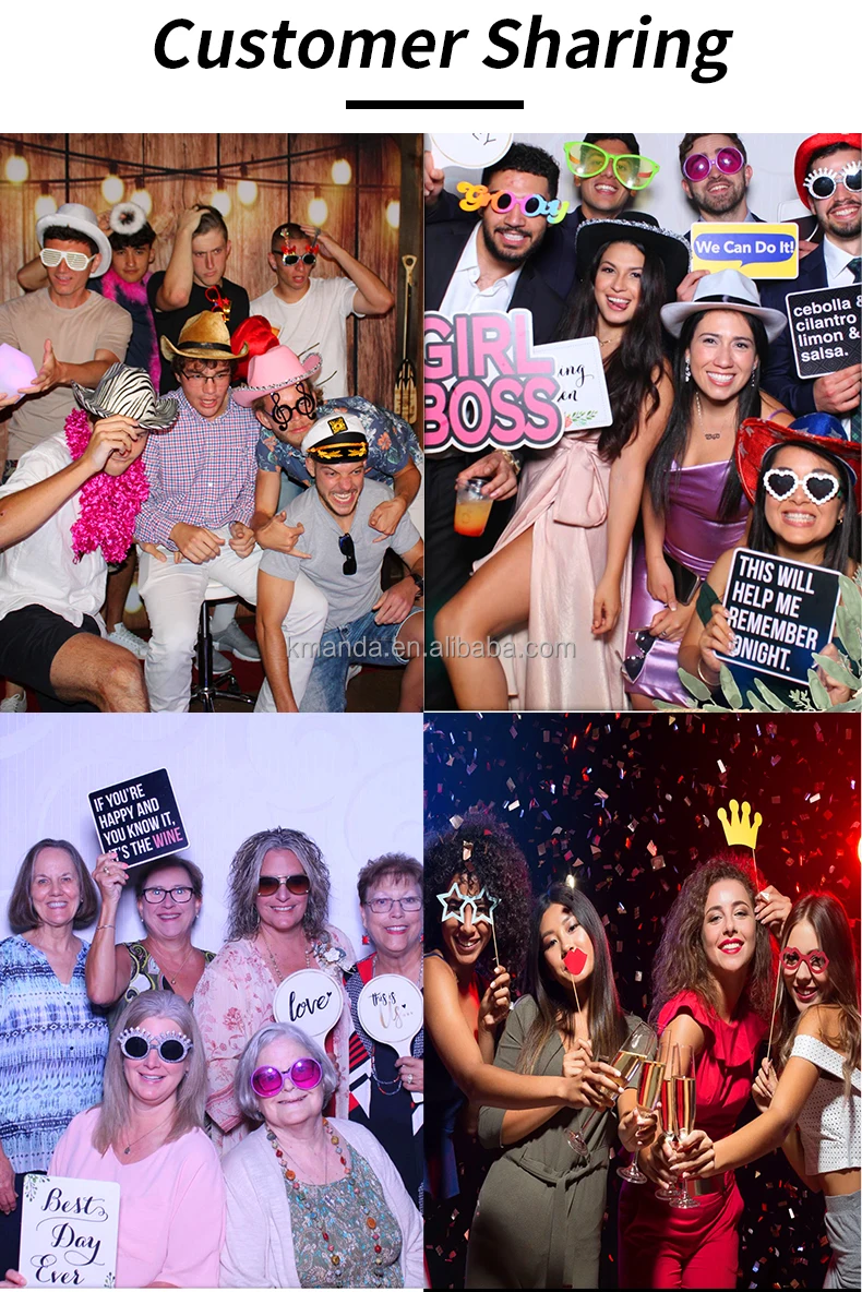 New 70inch Latest Dslr Machine Magic Photo Booth 360 Video Frame Props ...