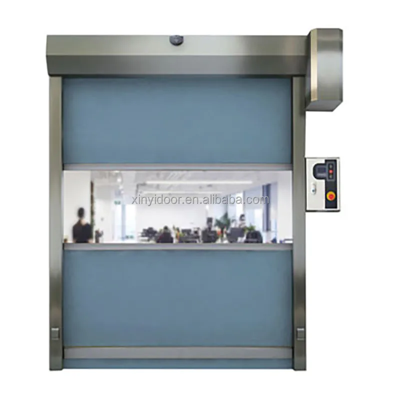 CE Factory PVC Roller Shutter Door - High Speed & Reliable