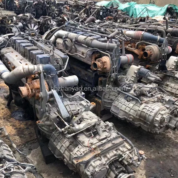 Original Weichai Used Wd615 Diesel Engine Assembly 6 Cylinder For Sale ...