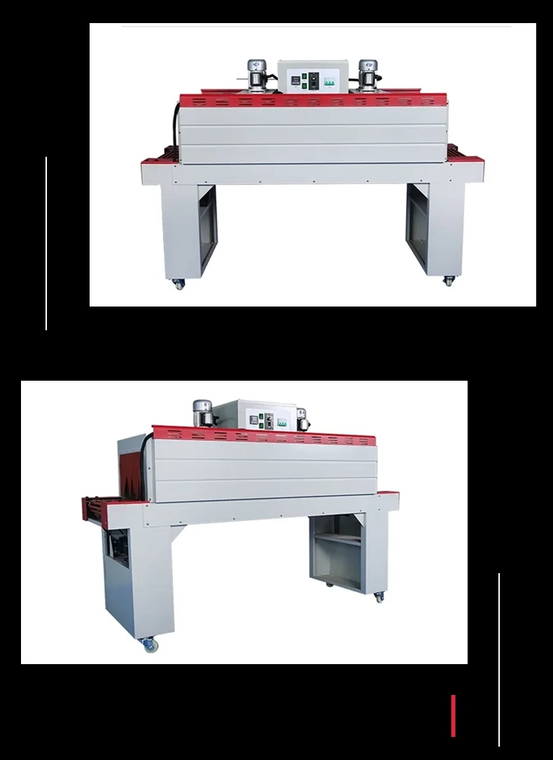 4525 Jet Heat Shrinking Machine + 450L Sealing and Cutting Machine ...