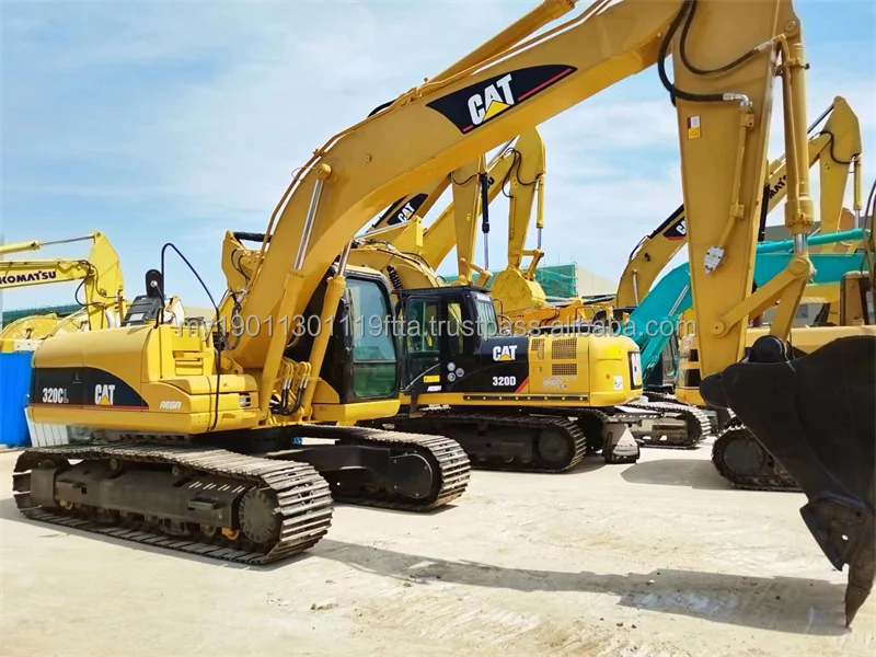 Used Excavator Caterpillar Cat 320c Crawler Digger Heavy Equipment Used ...