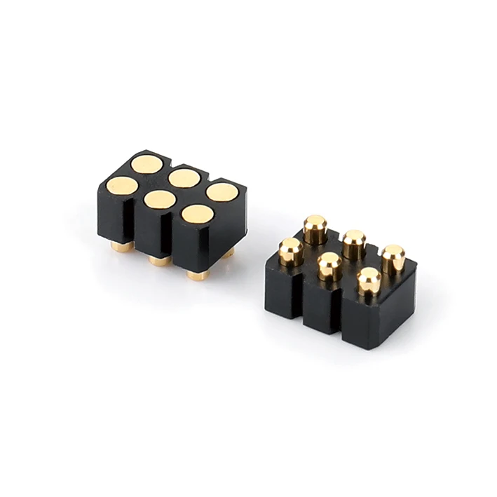 Pogo Pin Connector 6pin And Spring Contact Connector - Buy Spring ...