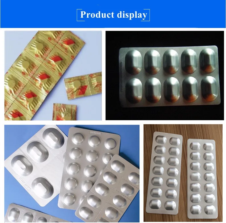 Stripping Packaging Thin Slab Pack Double Side Tablet Capsule Making ...