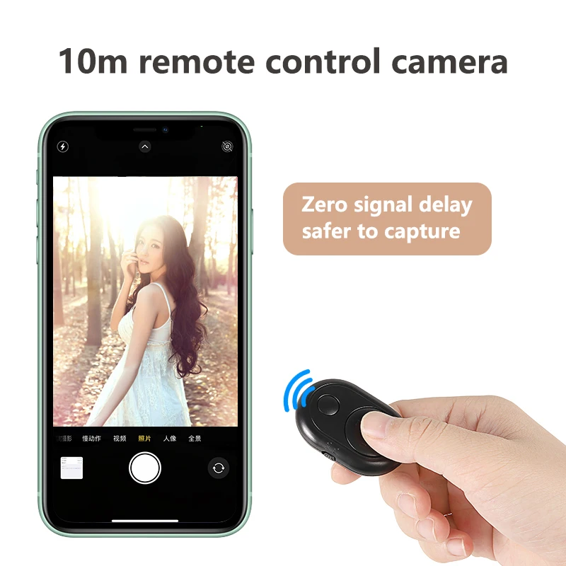 Wireless Remote Control Phone Self Timer Camera Controller Adapter ...