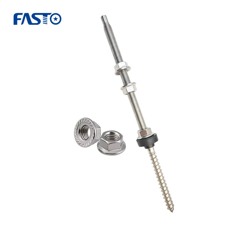 M8 M10 M12 Self-tapping Screw Double Headed Solar Panel Stainless ...