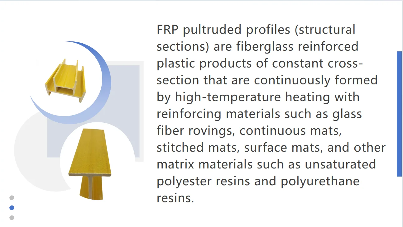 High Strength Composite Frp Profiles H Beam Gfrp Pultruded Fiberglass I ...