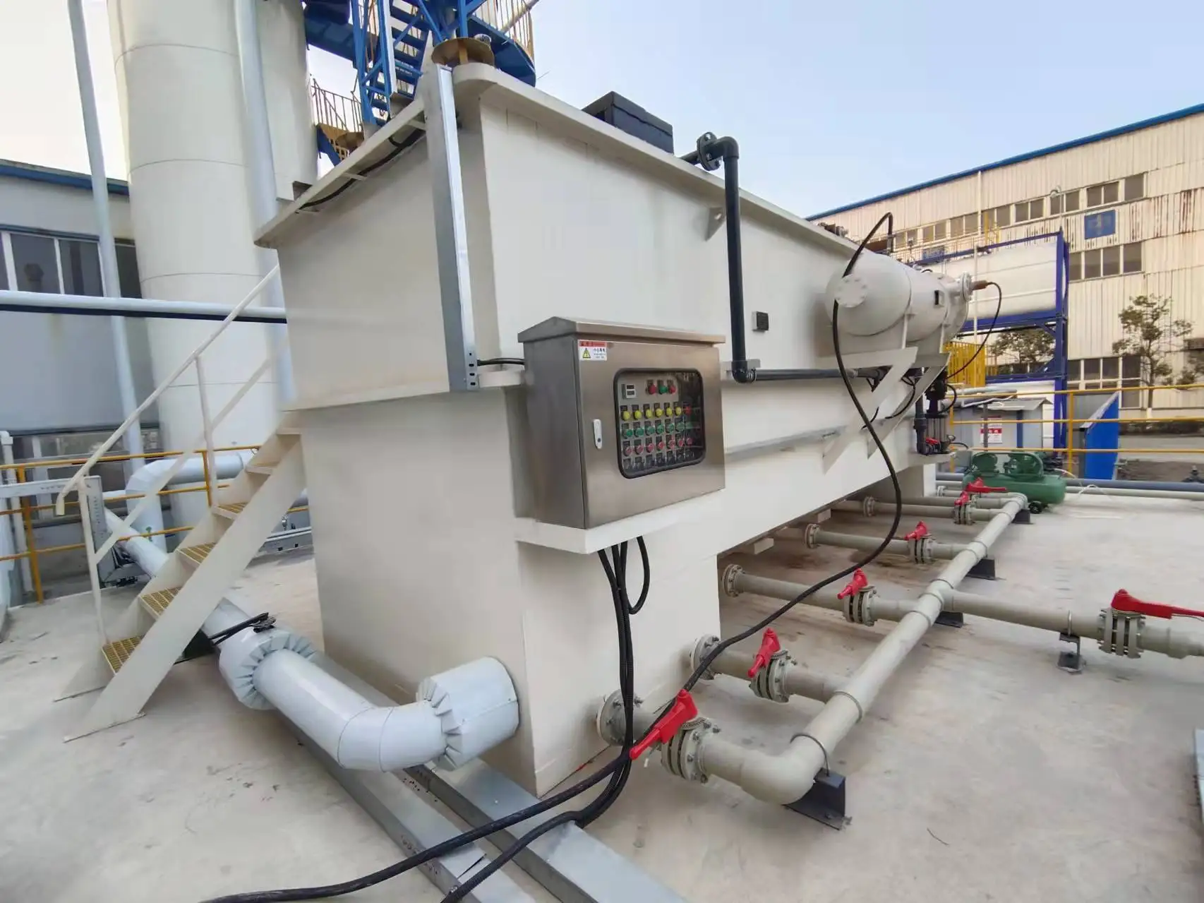 Portable Stp Sewage Treatment Plant Mbbr Black Wastewater Treatment ...