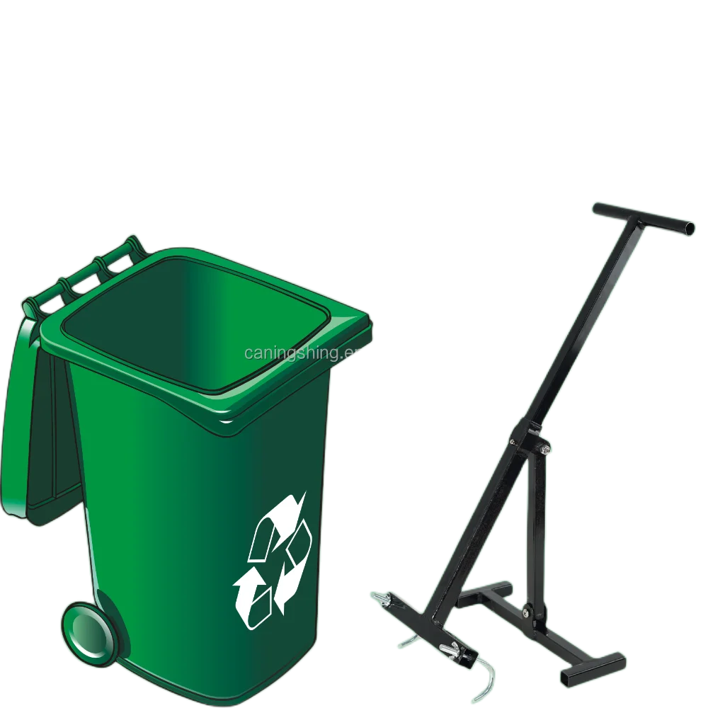 Eco-Friendly Wheelie Bin Compactor Trash Bin for Home & Garden