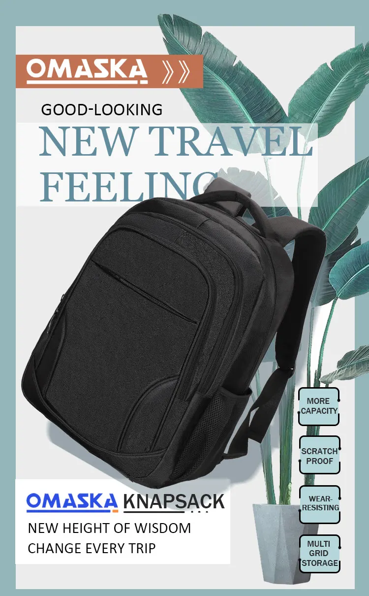 OMASKA Custom Office Business Computer Bag Laptop Backpack 18 Inch ...