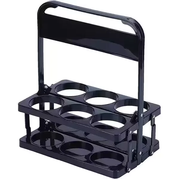 Reusable Foldable Plastic Beer Bottle Carrier - Party Essentials