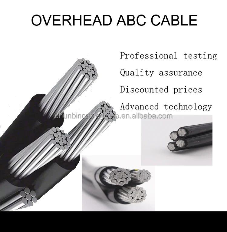 Manufactory Electric Transmission Abc Cable Sizes Service Drop Price ...