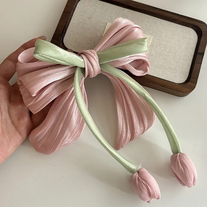 New Tulip Poncho Clip Fresh Sweet Christmas Style Hair Accessories for ...