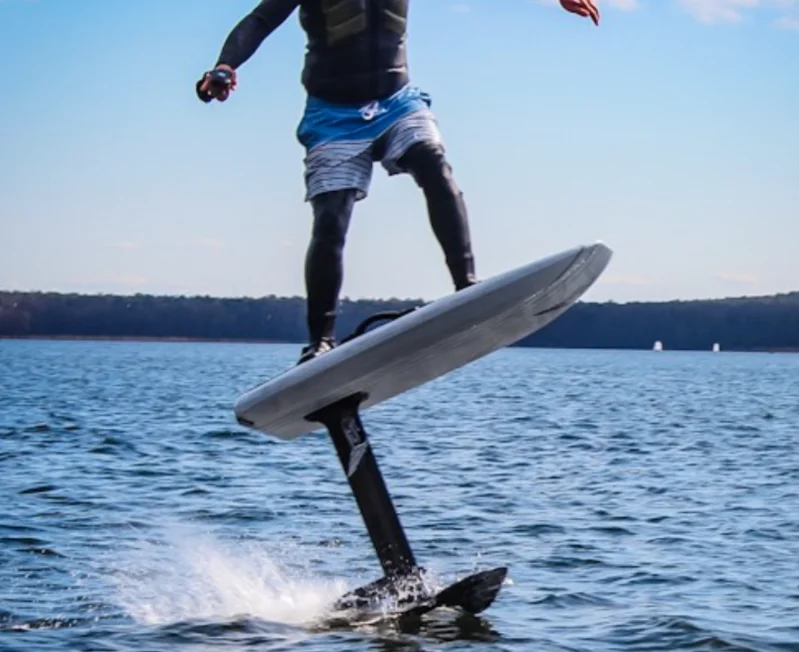 Foil Jet Board Carbon Fiber 8000w Long Run Time Electric Foil Surfboard ...