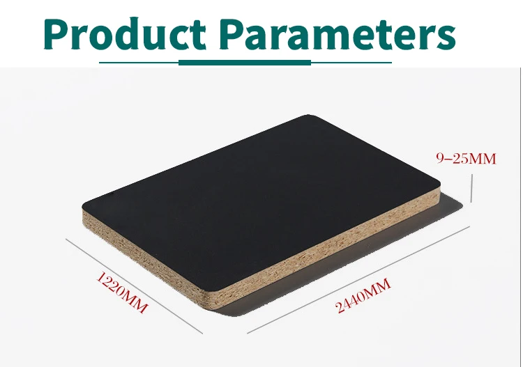 Factory Made First Grade 18mm Particle Board Plain Particle Board With ...