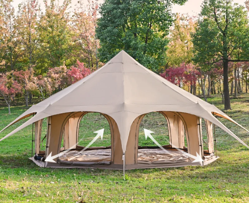 yurt luxury tent canvas bell tent Large camping tent yurt tent
