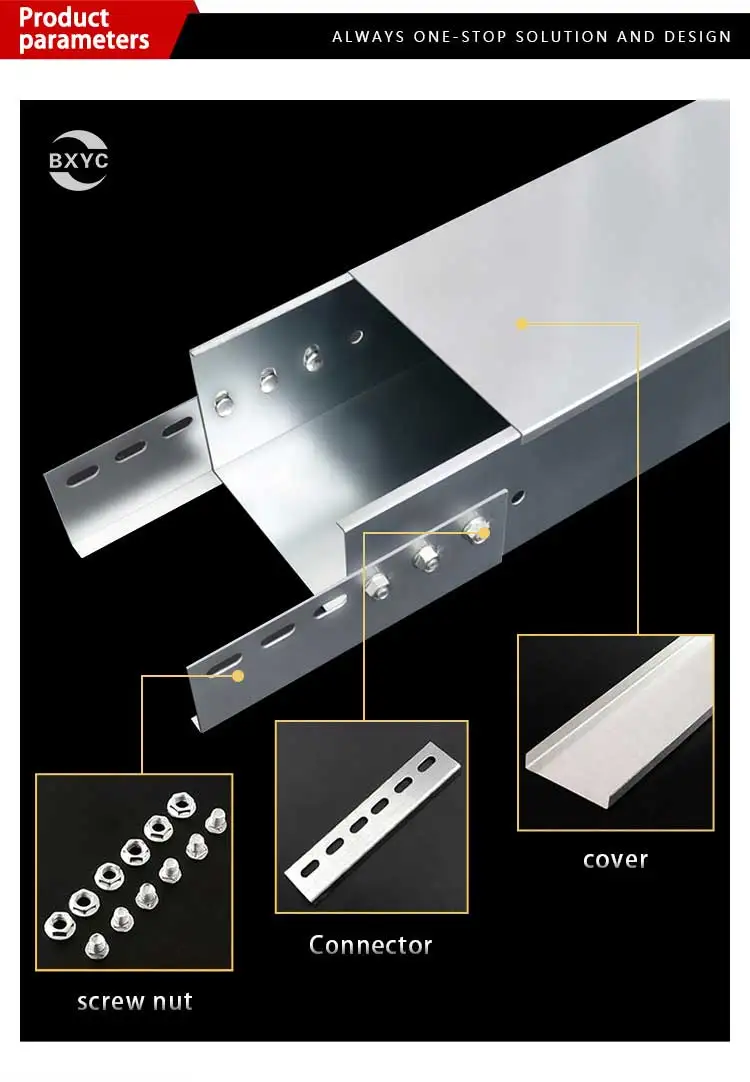Vertically Bent Fireproof Cable Tray and Hot-dip Galvanized Cable ...