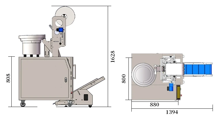 Vietnam Hot Selling Automatic Counting Fudge Candy Packaging Machine ...