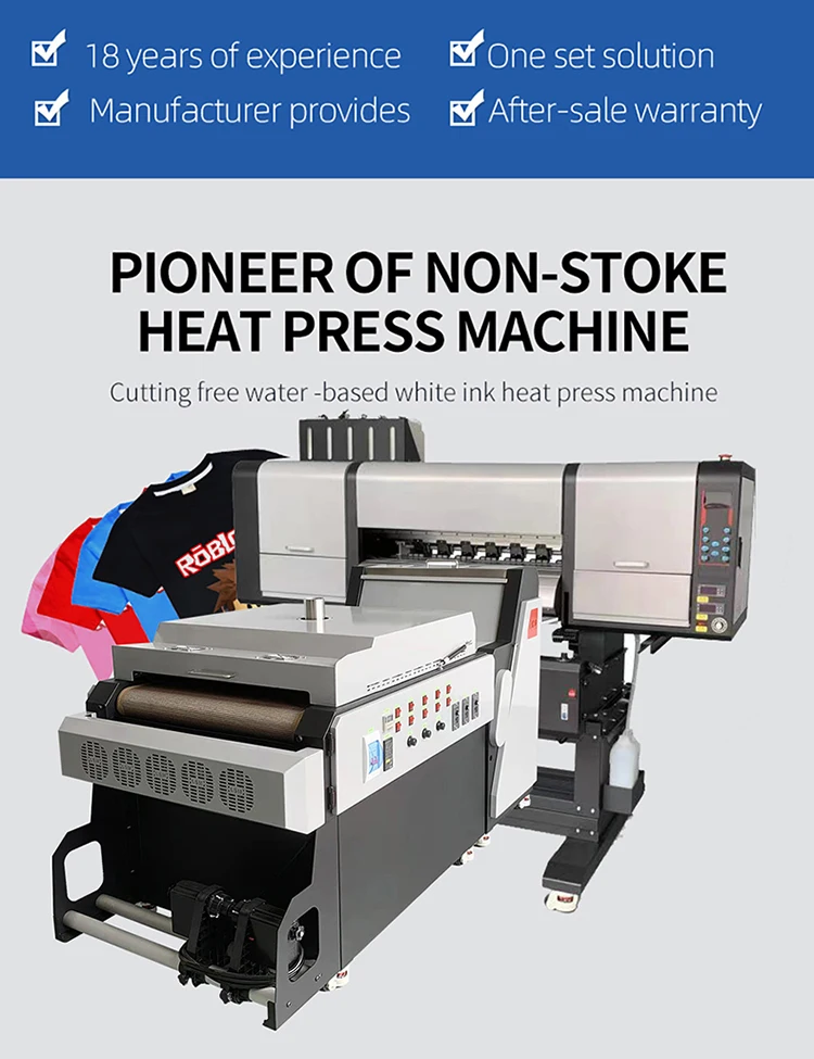 Dtf Transfer Printer I3200 Textile Printing Machine Dtf Printer High ...