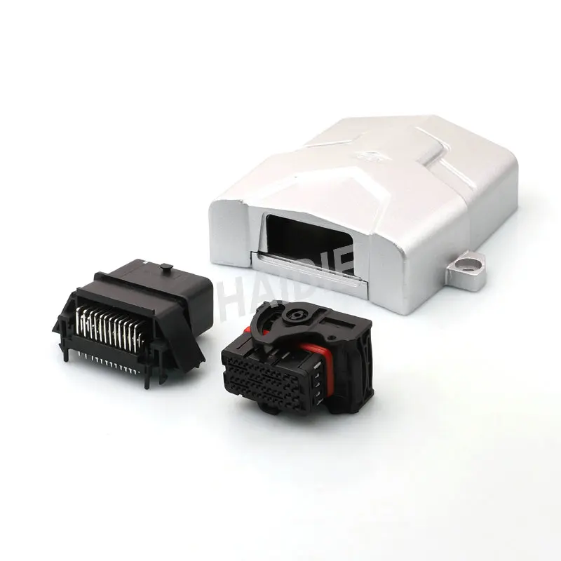 48 pin Case Automotive Connector Aluminum ECU PCB Enclosure box HD ...