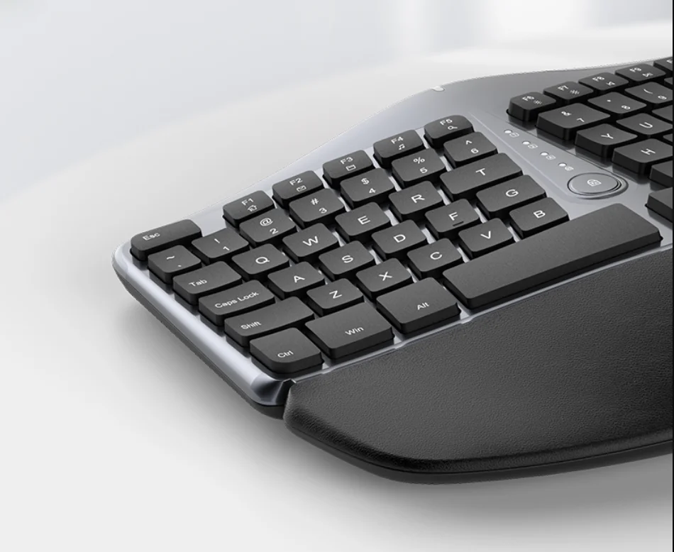 Ergonomic Split Keyboard - Wireless Comfort for Windows/mac