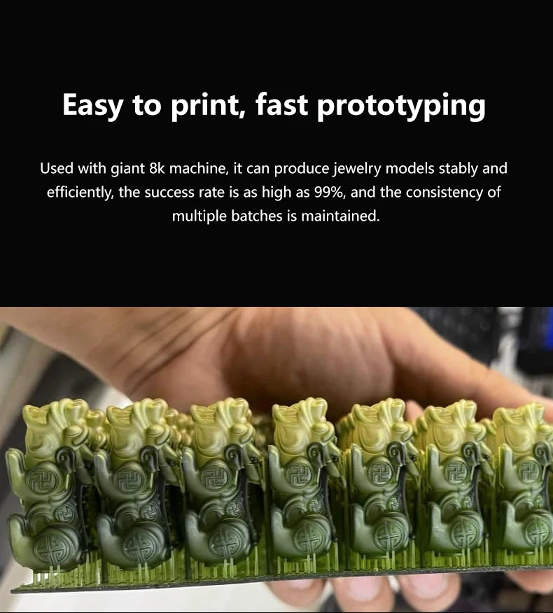 IFUN 3D Printer for Jewelry Casting - High Wax Content Resin