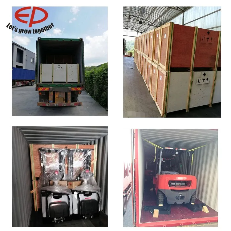 Ep (2020 New) 1.4t Electric Pallet Stacker With Foldable Platform And ...
