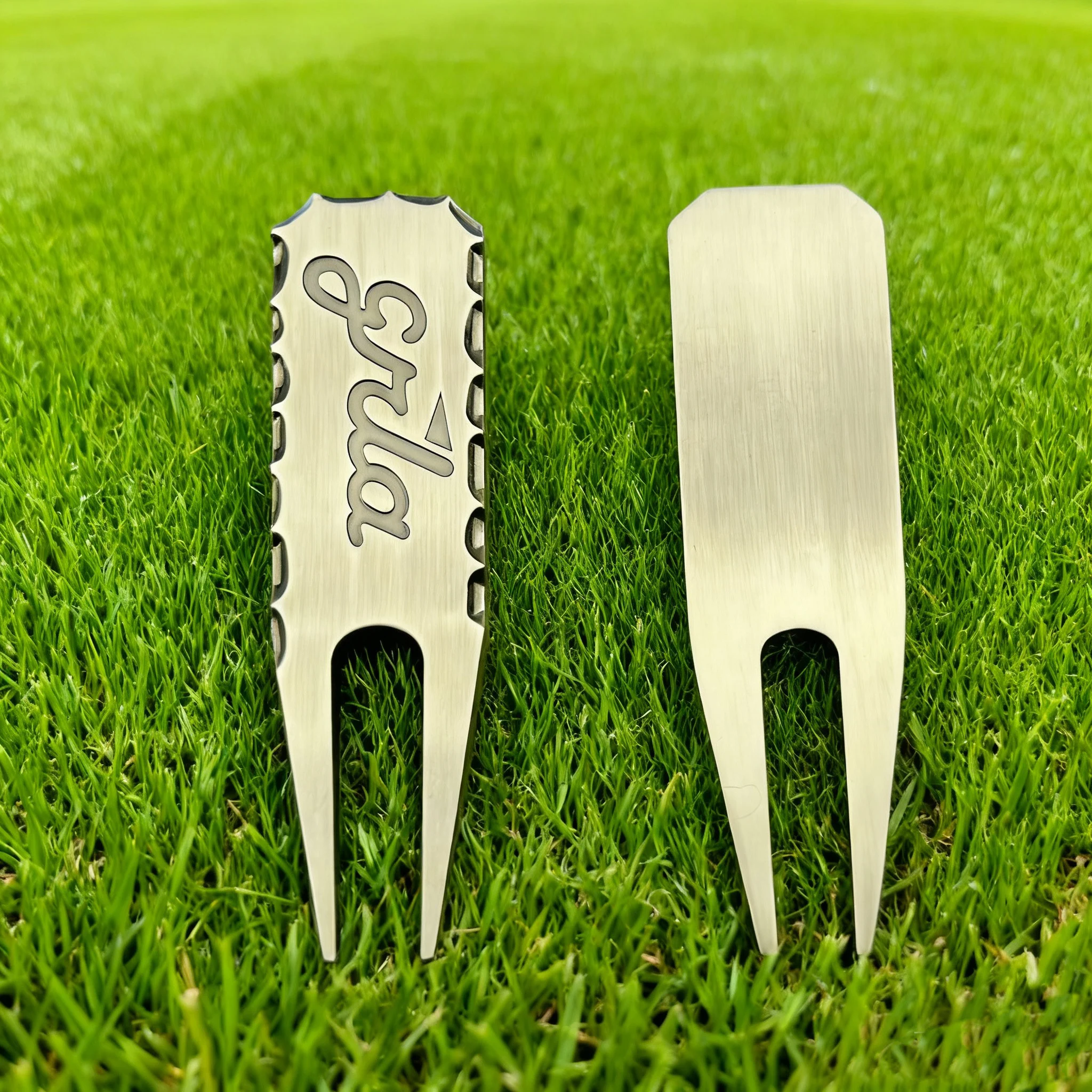 2025 Anti Silver / Anti Cooper Color Hammered Edge Single Prong Divot ...