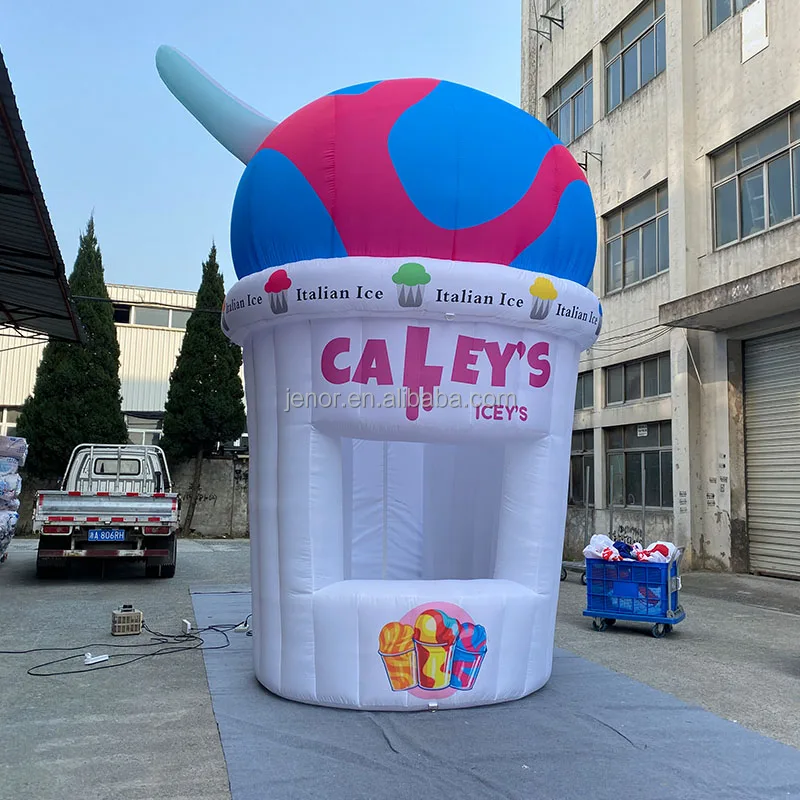 New Design Portable Inflatable Ice Cream Stand - Jenor