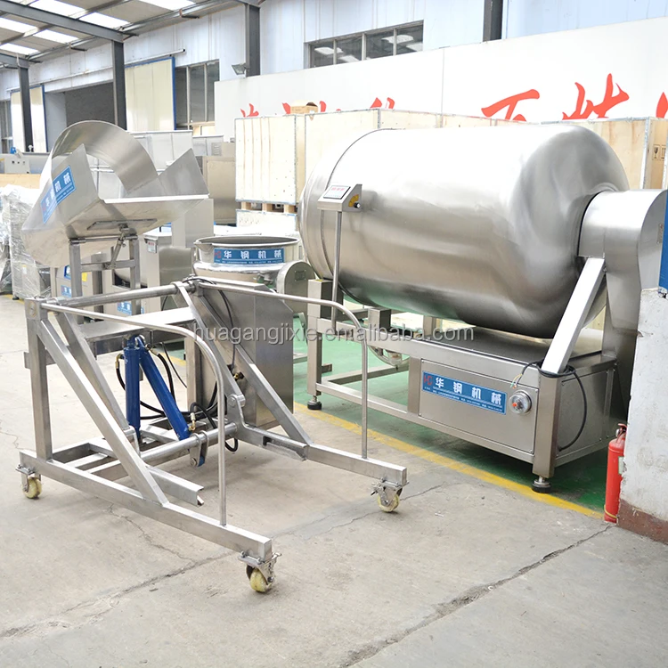Huagang Machinery Commercial 100kg To 1000kg Fish Chicken Vacuum ...
