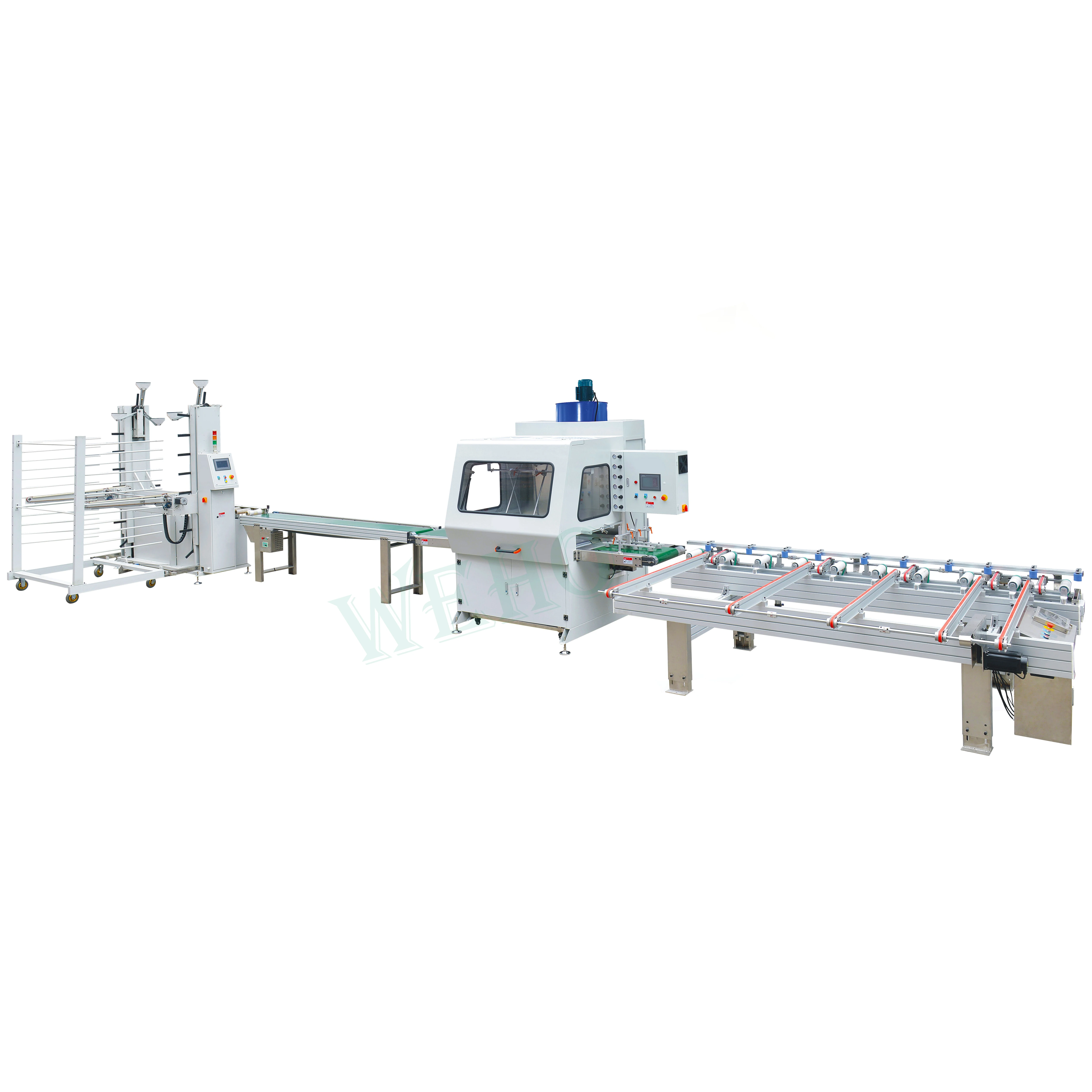 Wood Linear Mouldings Line Profile Spray Painting Machine With ...