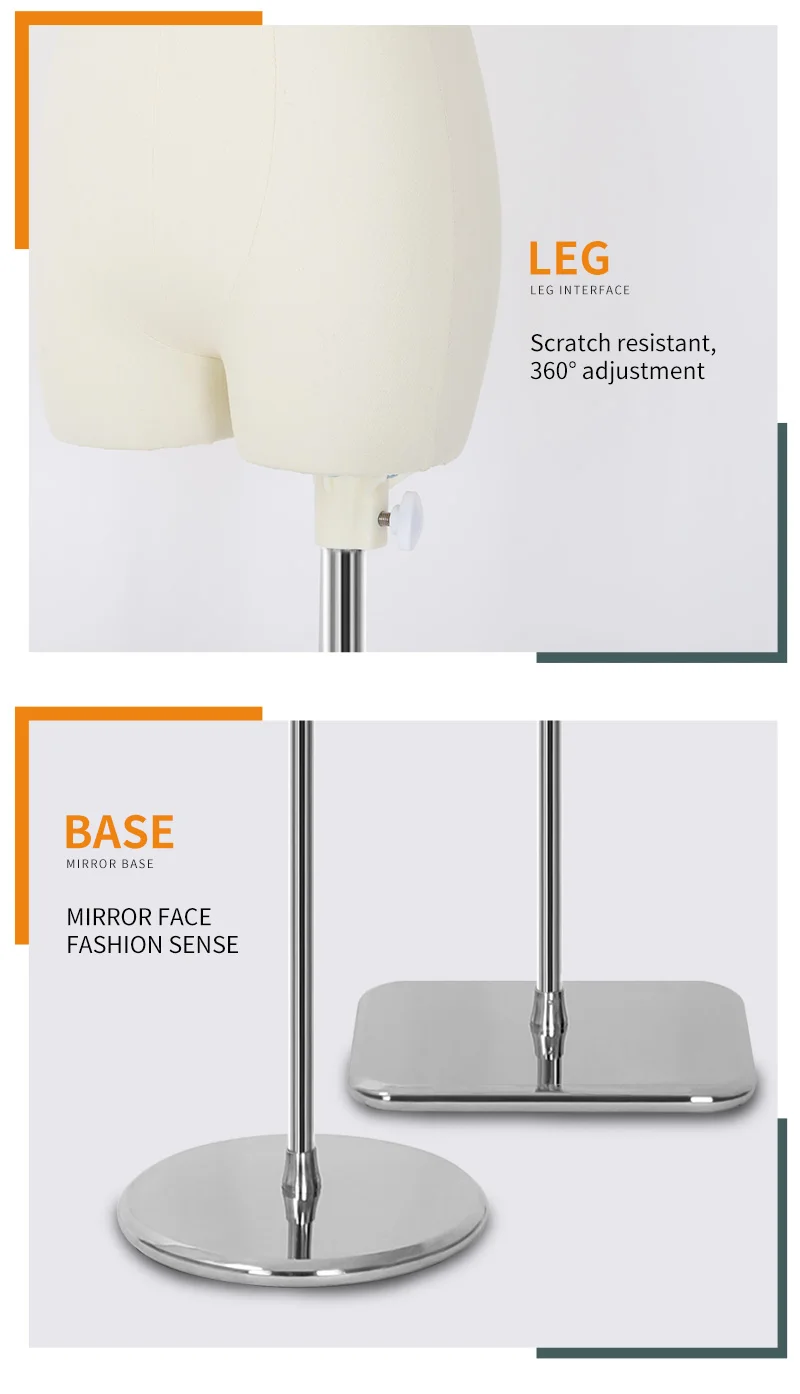 Upper-body Movavle Arm Fingers Mannequins Girl For Clothing Dummy Upper ...