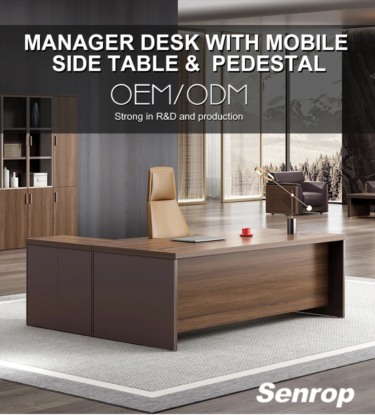 Office Furniture Manager Desk - Luxury & Customized Service