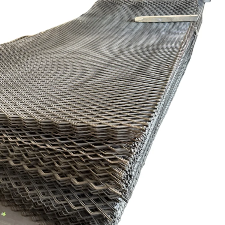 Expanded Metaldiamond Wire Mesh Raised Stretched Metal Weight Flattened ...