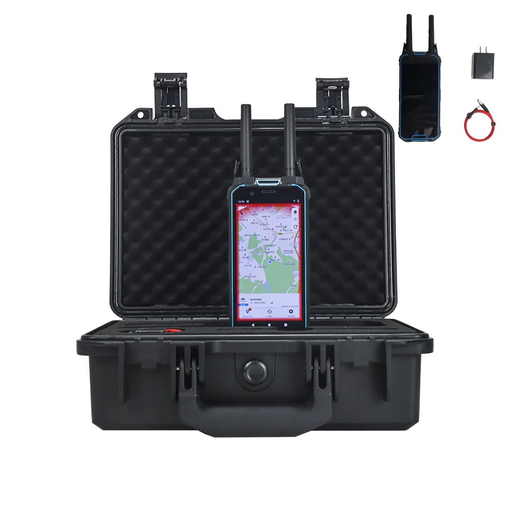 YIZE YIZE-H2L Handheld UAV Drone Detector 100MHz-6000MHz Long Range 1 ...
