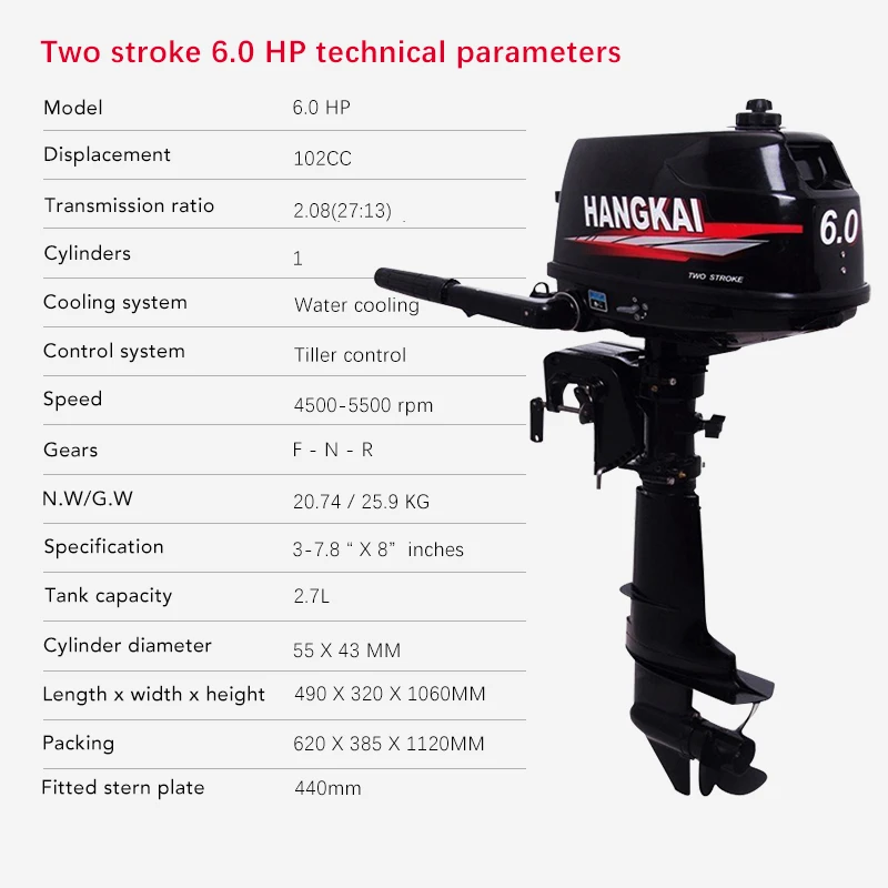 Hangkai T30 30HP 2 Stroke Electric Outboard Motor - OEM | Wholesale