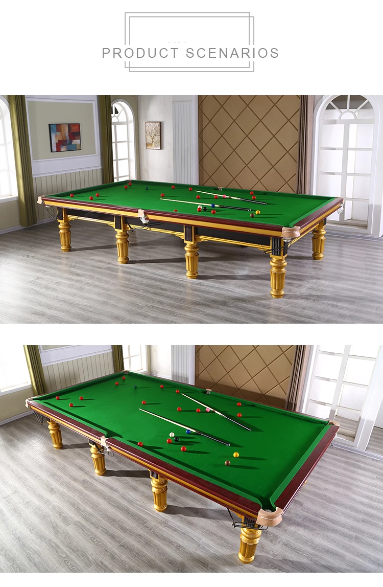 Modern Style Indoor Pool Table Clubs Use Professional Snooker Table ...