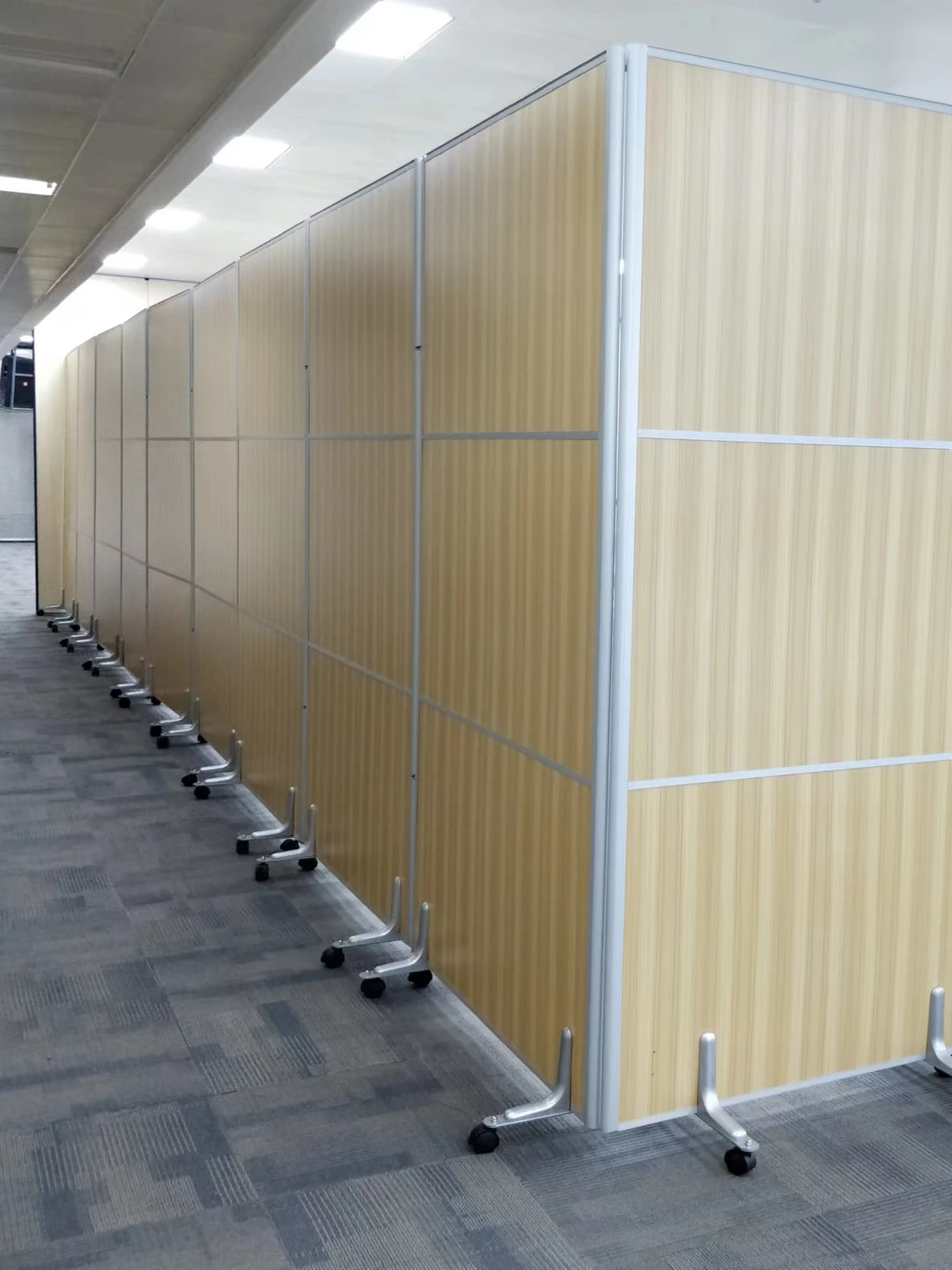 Office High Partition Screen Movable Folding Screen Office Room ...